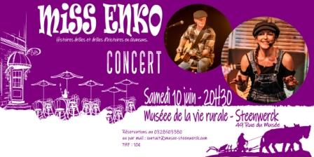 Concert MISS ENKO - PROSCITEC - Musées des Hauts-de-France